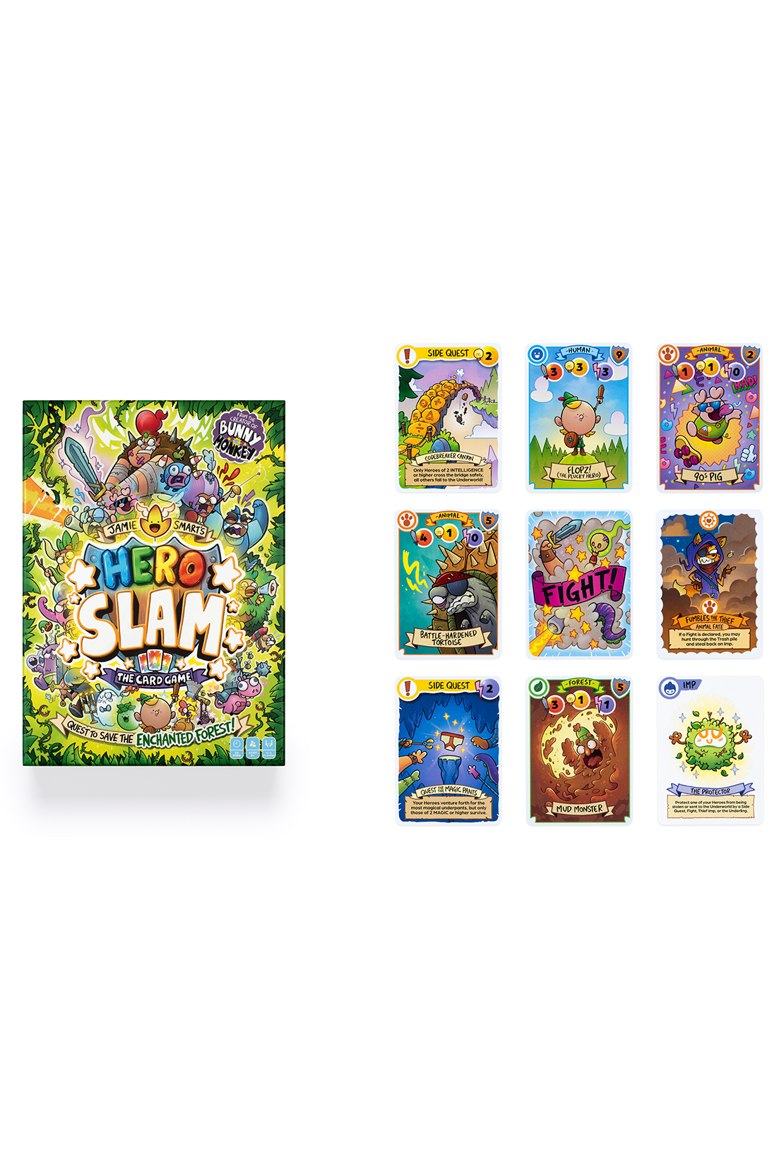 Jamie Smart's Hero Slam: The Card Game - The Phoenix Shop