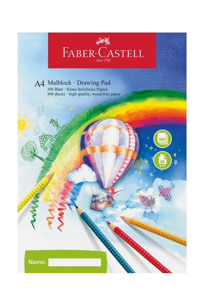 Faber-Castell Drawing Pad A4 - The Phoenix Shop